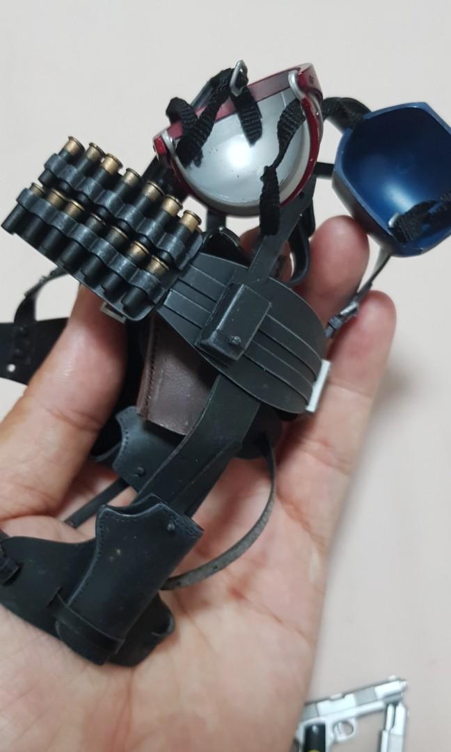 Hot Toys Watchmen The Comedian Harness damaged leather holder plus ...