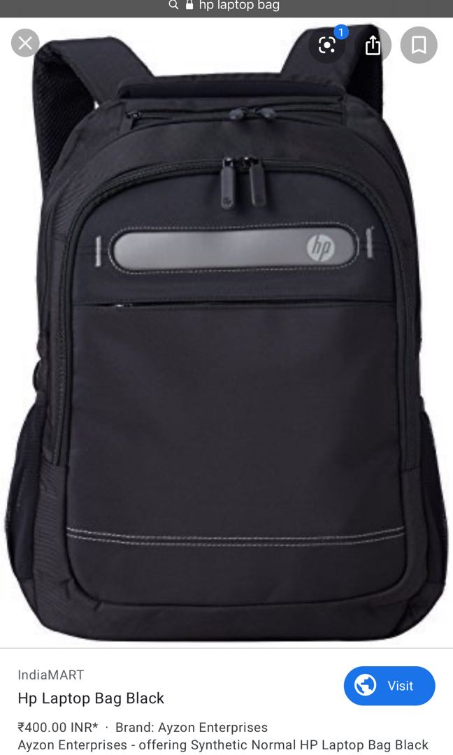 HP Laptop Bagpack, Computers & Tech, Parts & Accessories, Laptop Bags ...