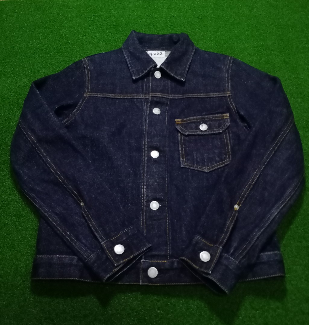 Japan Denim Jacket Kepala Kain, Men's Fashion, Tops & Sets, Tshirts ...