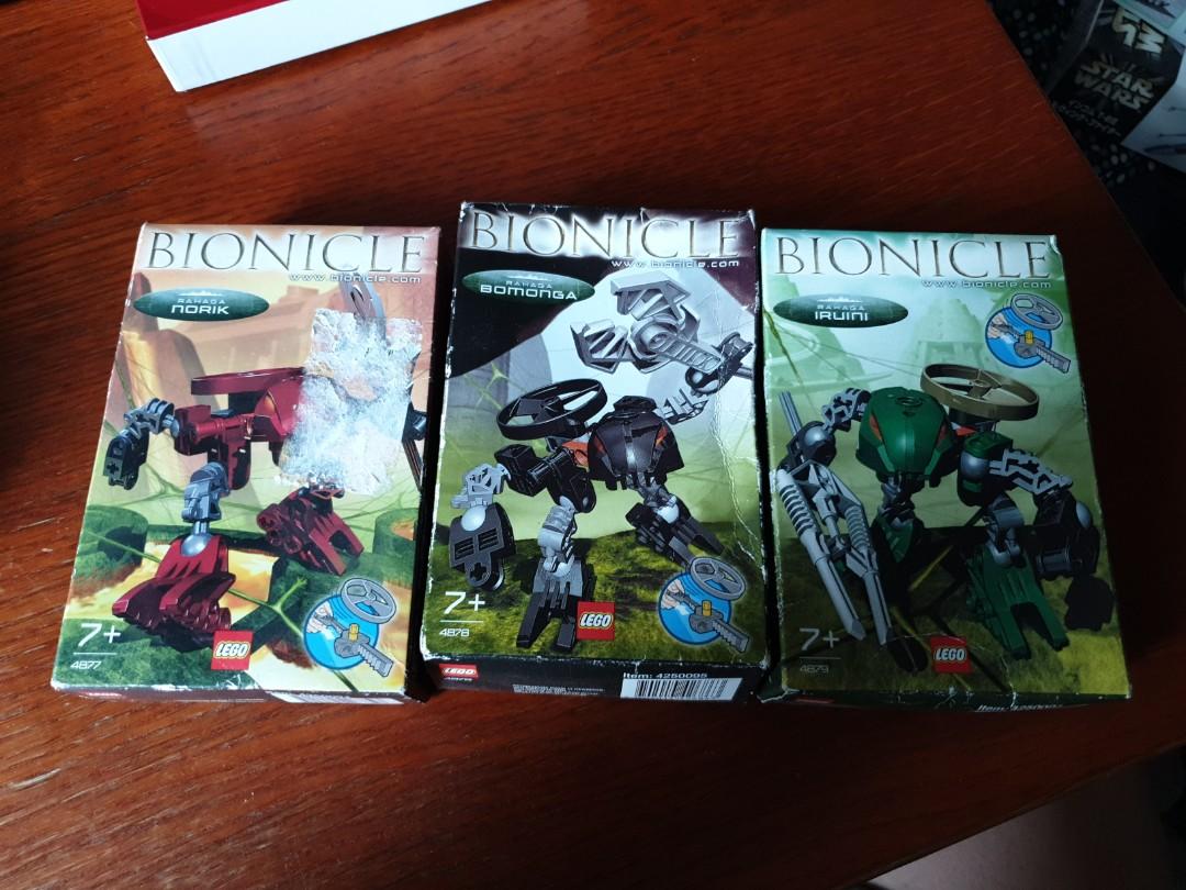 Lego Bionicle rahaga, Hobbies & Toys, Toys & Games on Carousell