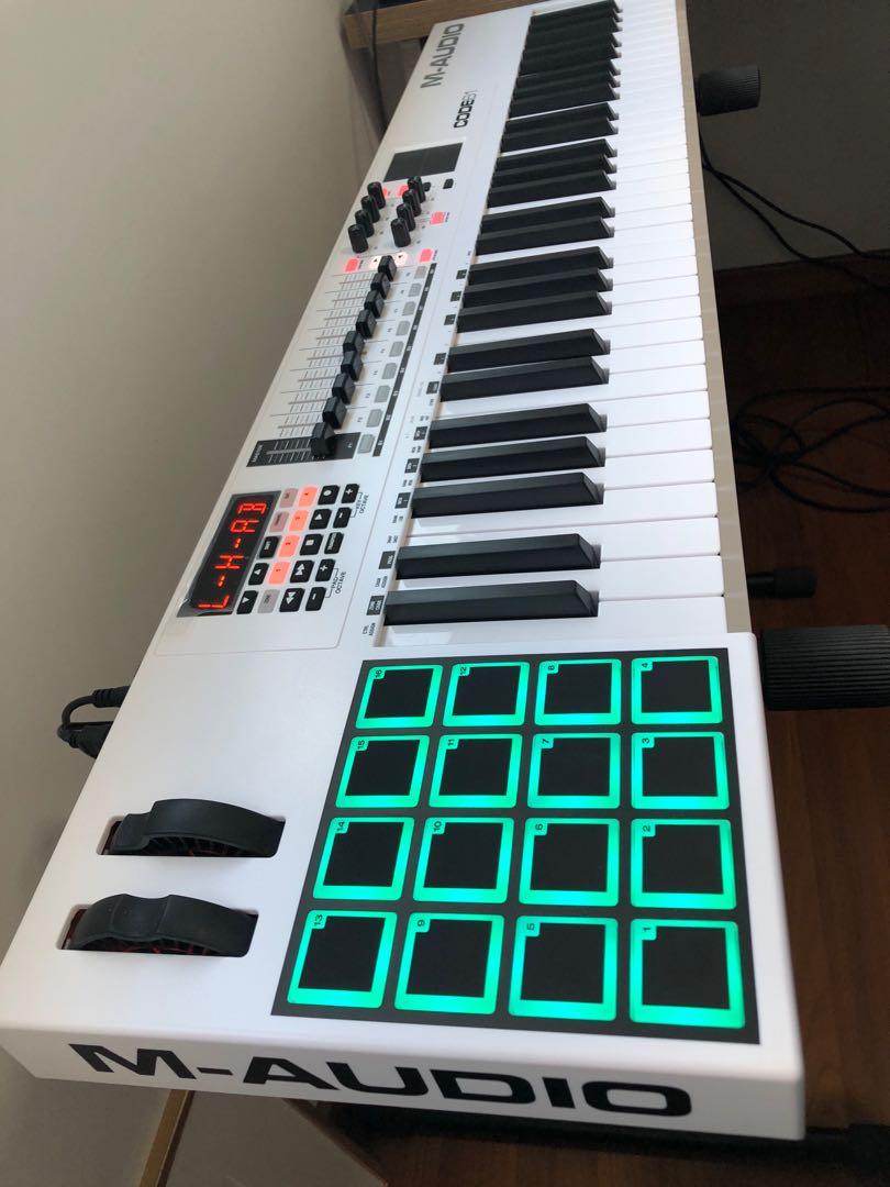 M Audio Code 61 USB MIDI Controller with X/Y Pad, Hobbies & Toys, Music ...