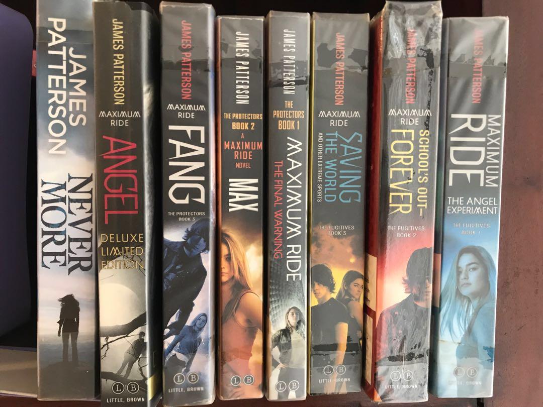 Maximum Ride novels by James Patterson (FULL SET), Hobbies & Toys ...