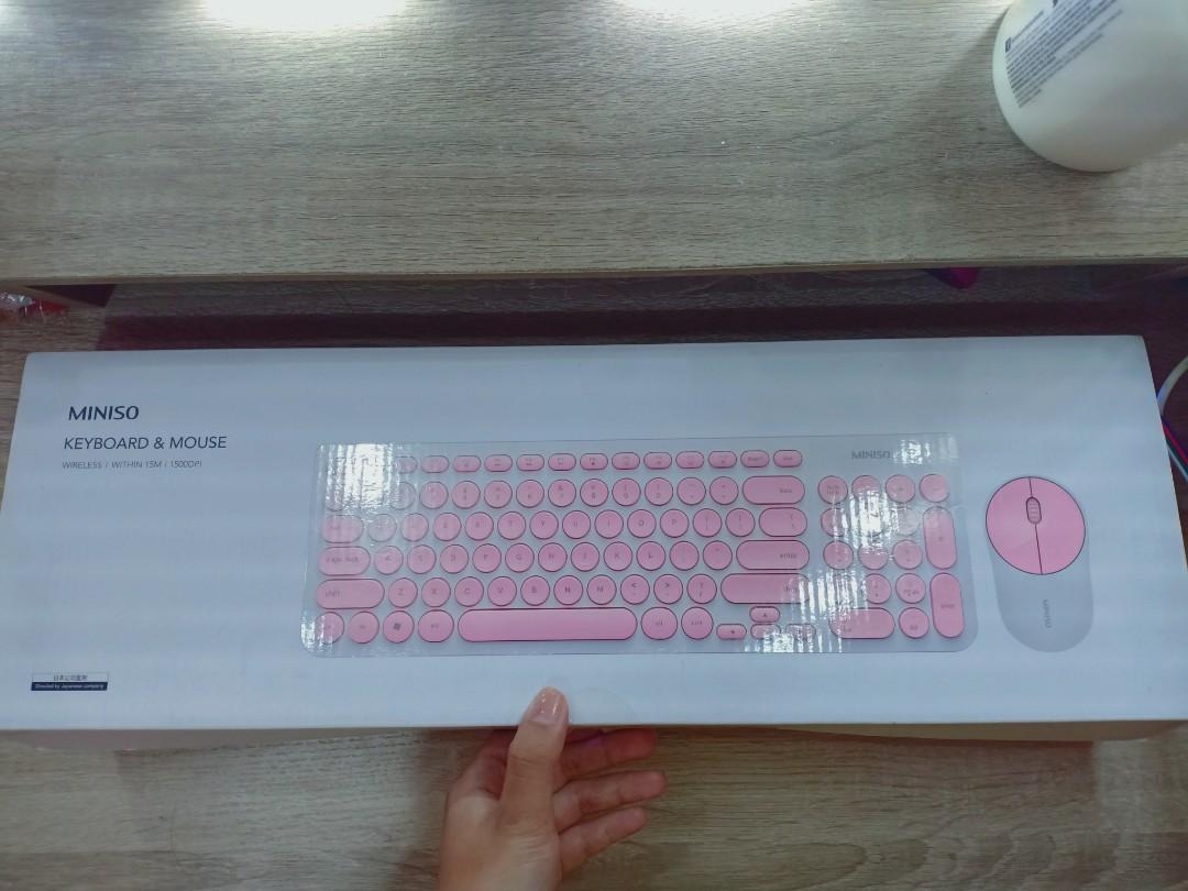 Miniso Wireless Keyboard Mouse Set Computers And Tech Parts And Accessories Computer Keyboard