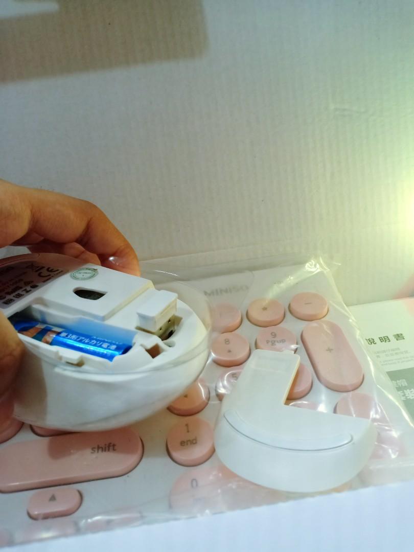 Miniso Wireless Keyboard Mouse Set Computers And Tech Parts And Accessories Computer Keyboard