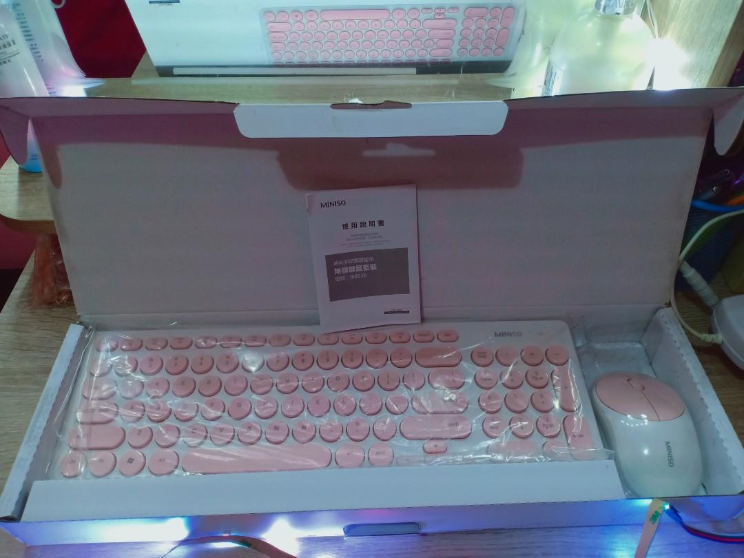 Miniso Wireless Keyboard Mouse Set Computers And Tech Parts And Accessories Computer Keyboard