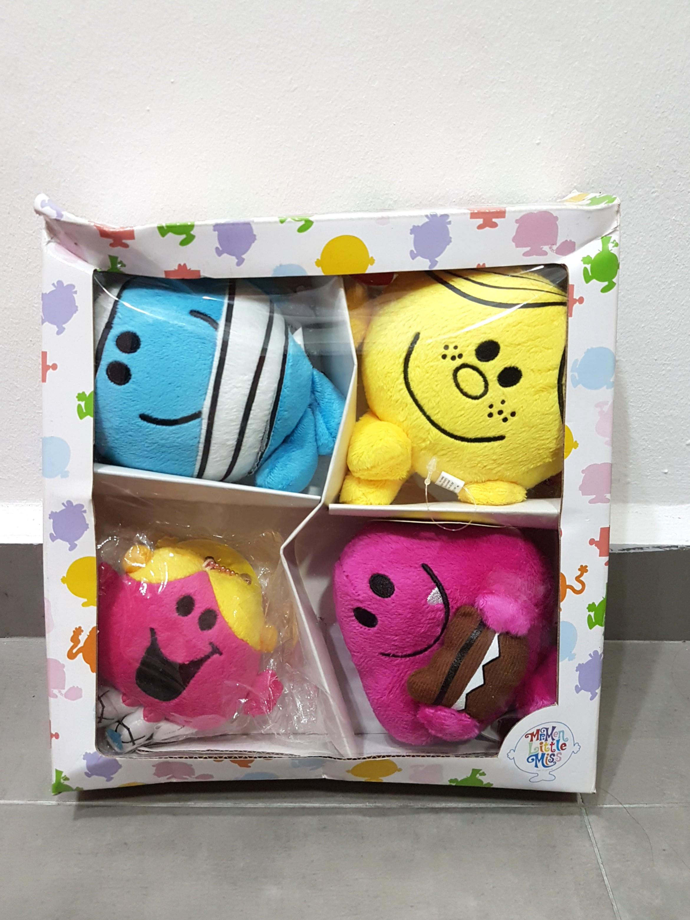 Mr Men and Little Miss Soft Toys, Hobbies & Toys, Toys & Games on Carousell