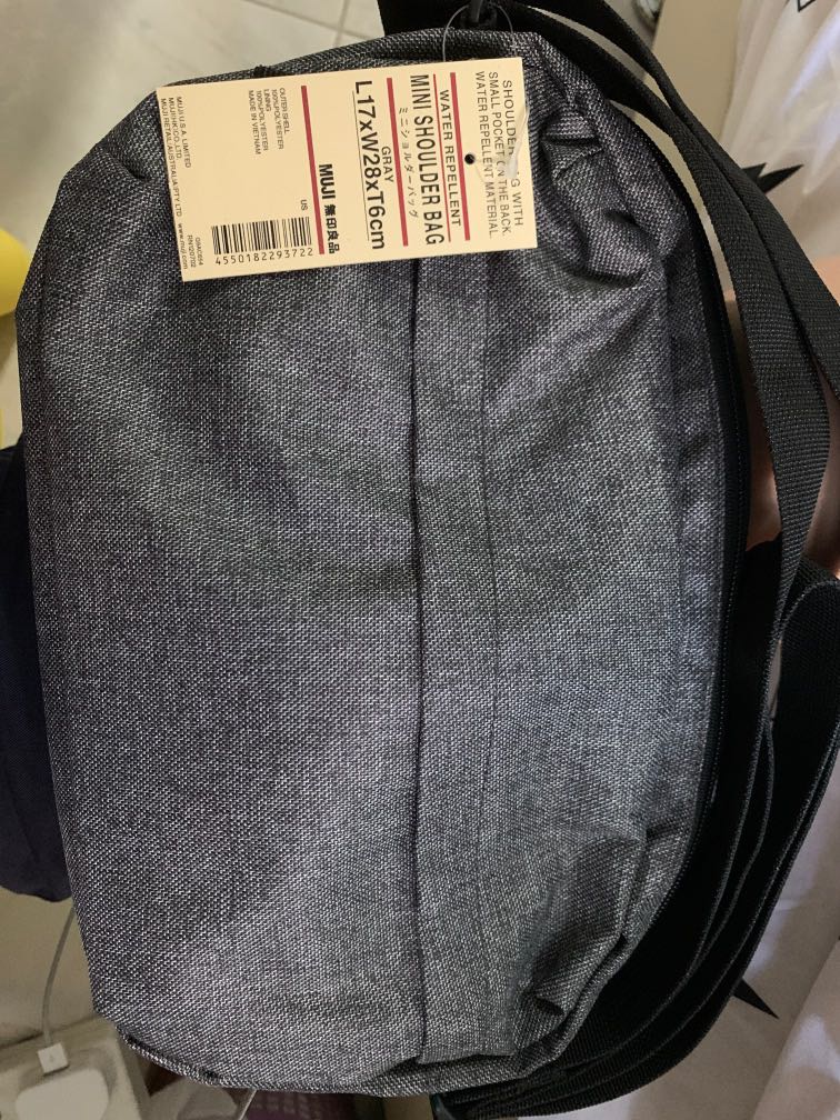 MUJI MINI SHOULDER BAG, Men's Fashion, Bags, Sling Bags on Carousell