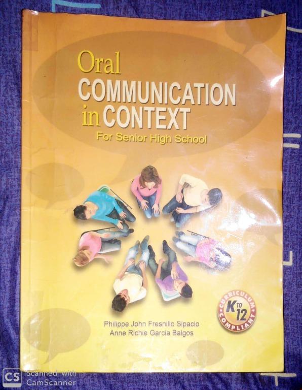 Oral Communication in Context For SHS, Hobbies & Toys, Books ...