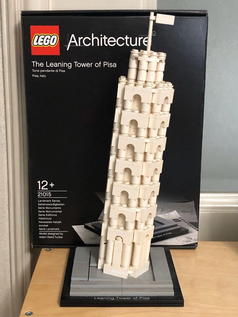 Original Lego architecture eiffel tower big ben leaning tower of pisa ...
