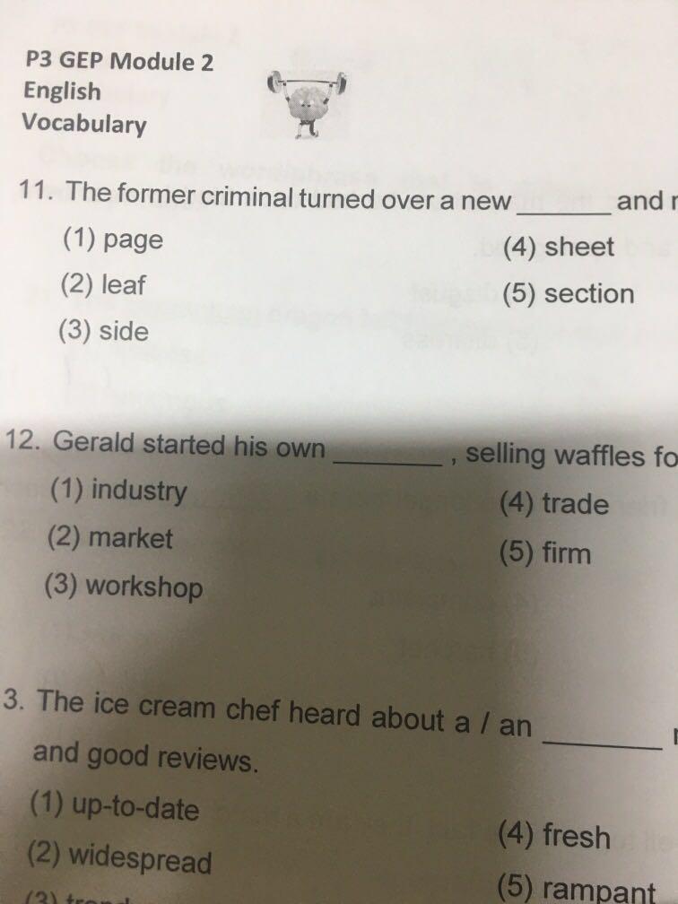 P3 GEP Math | English | GA | General Ability, Hobbies & Toys, Books ...