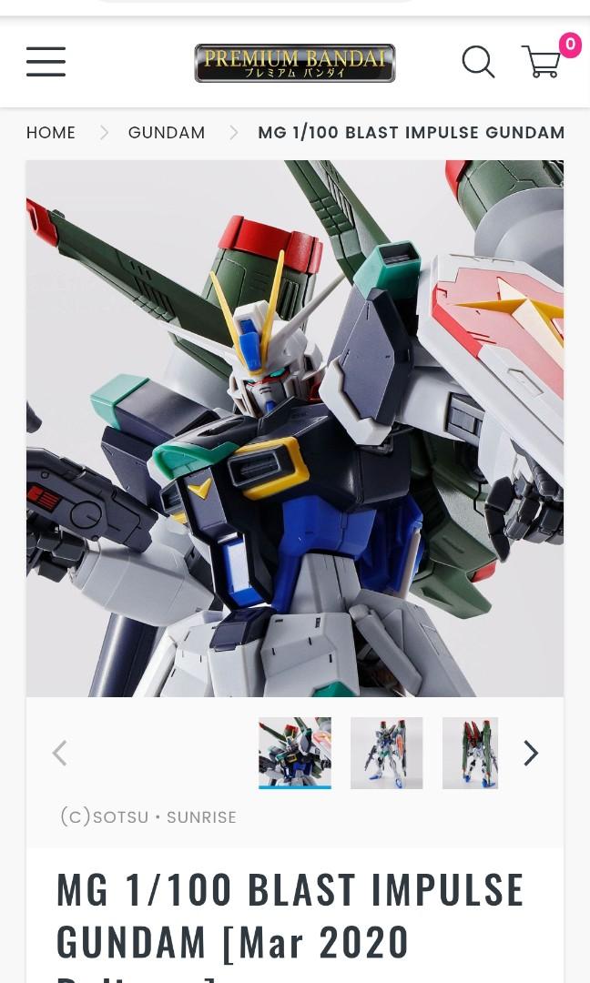 Blast Impulse Gundam 1100