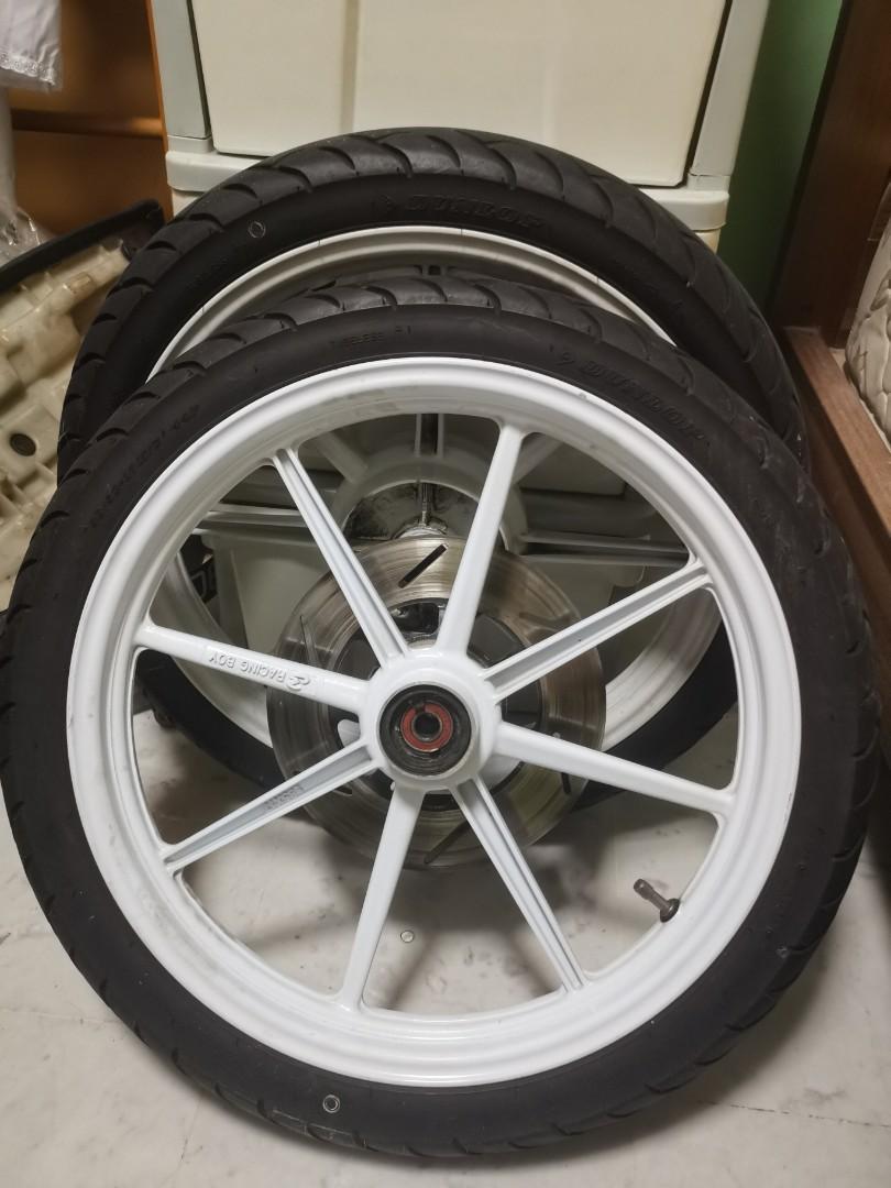 Racing boy rim 17'', Motorcycles, Motorcycle Accessories on Carousell