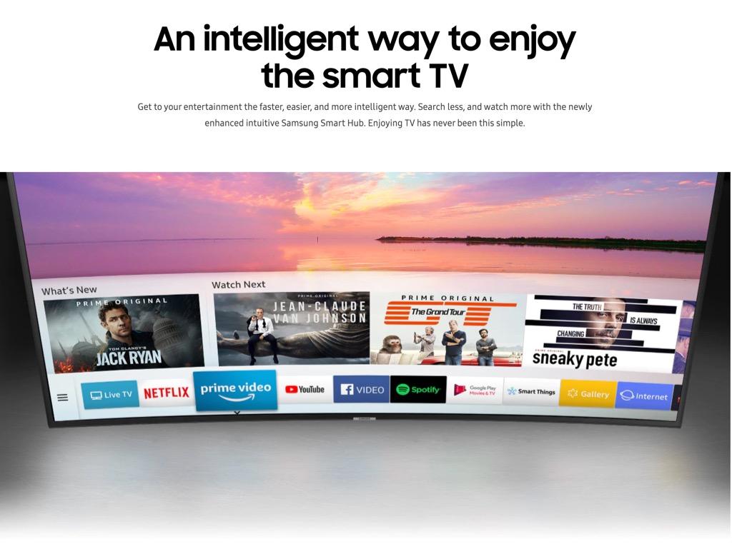 Samsung 49 inch UHD 4K Curved Smart TV NU7300 Series 7, Home Appliances ...