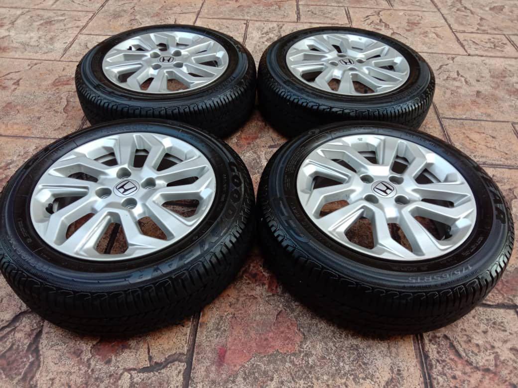 Sport Rim Honda Jazz GK 15 inci, Auto Accessories on Carousell