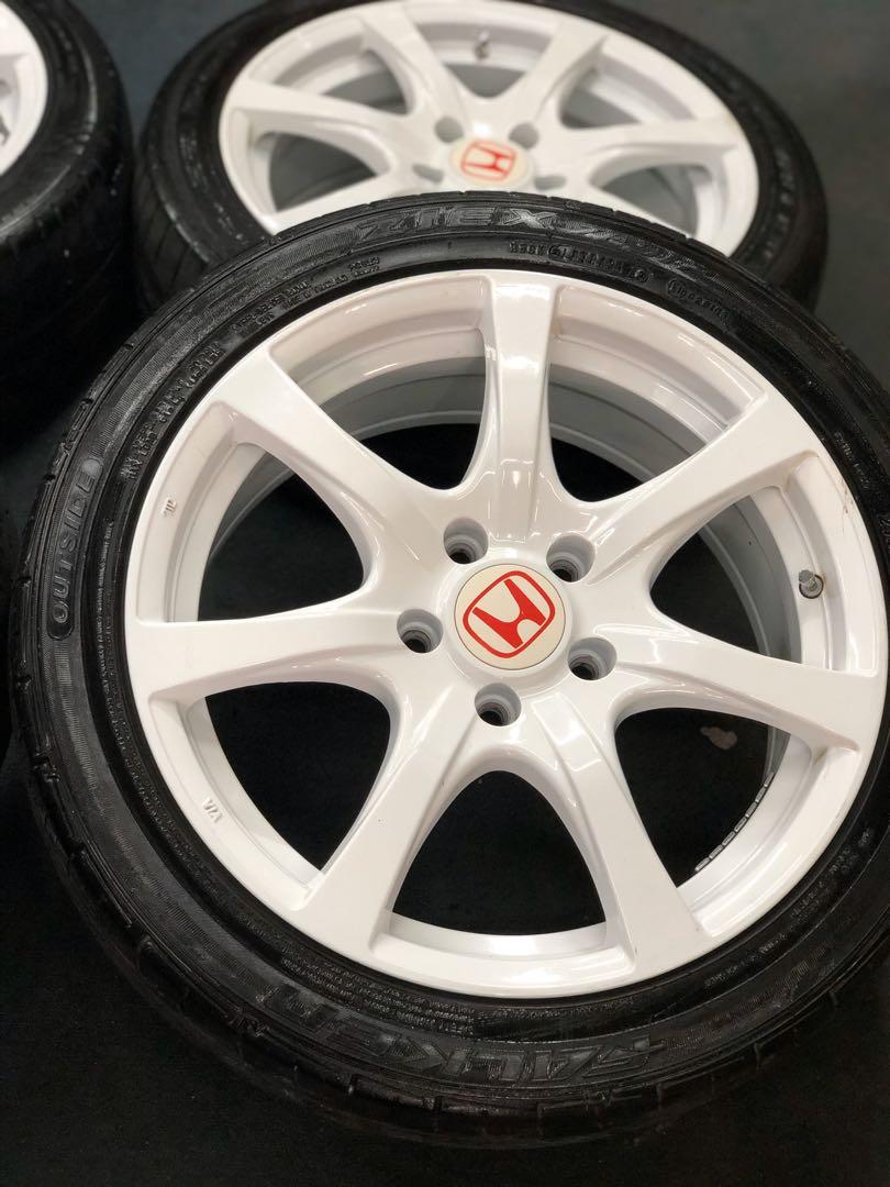 Sport Rim Honda Type R 17 5x114, Auto Accessories on Carousell