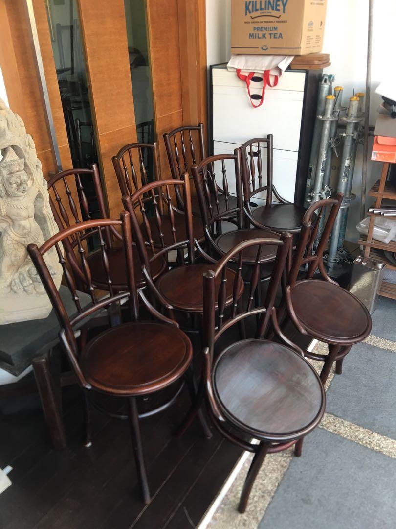 Teak Kopitiam chairs, Furniture & Home Living, Furniture, Chairs on ...