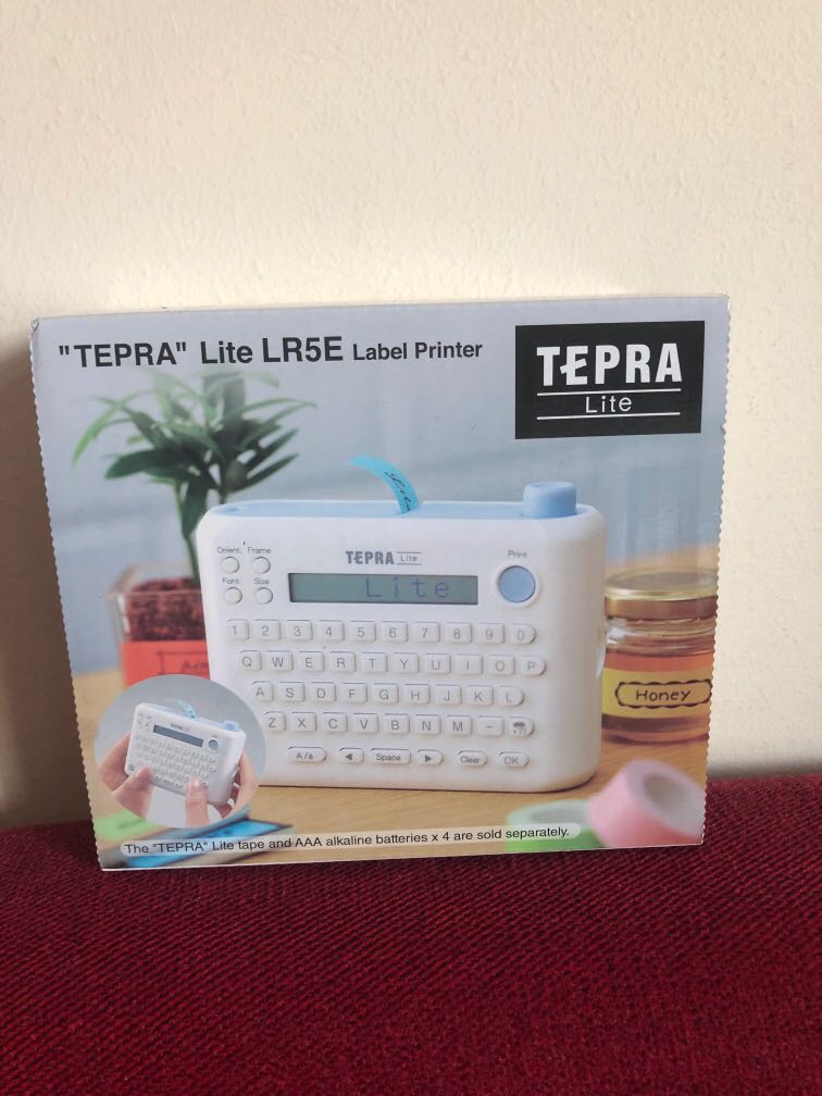 Tepra Lite LR5E Label Printer, Electronics, Others on Carousell