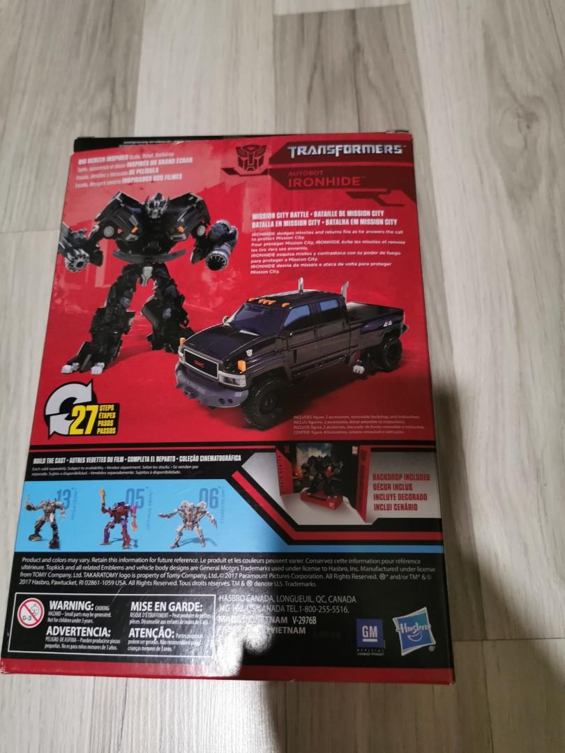 Transformers studio series 14 ironhide, Hobbies & Toys, Toys & Games on ...