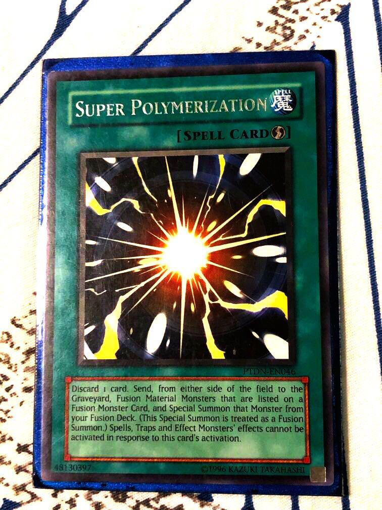 YuGiOh Super Polymerization (PTDN-EN046) Rare Vintage, Hobbies & Toys ...