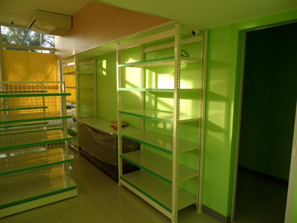 Adjustable steel shelves made in korea open type steel rack, Furniture ...
