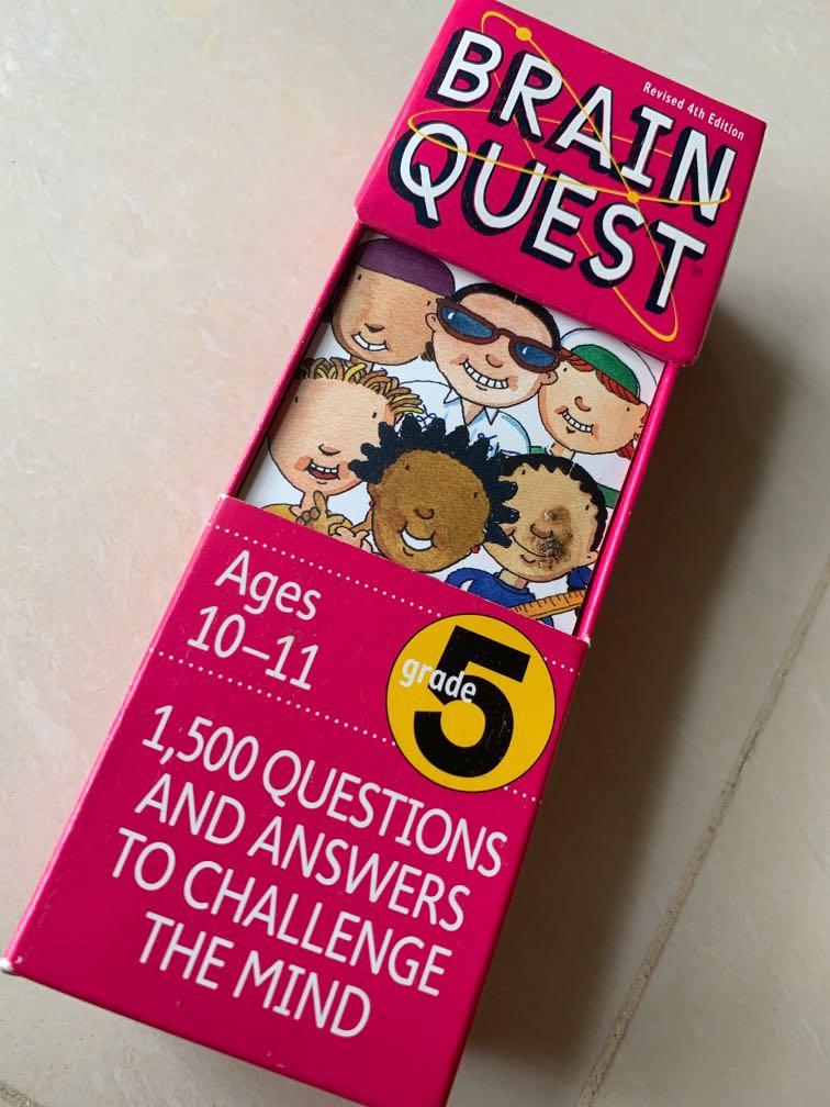 Brain Quest Grade 5, Hobbies & Toys, Books & Magazines, Children's ...