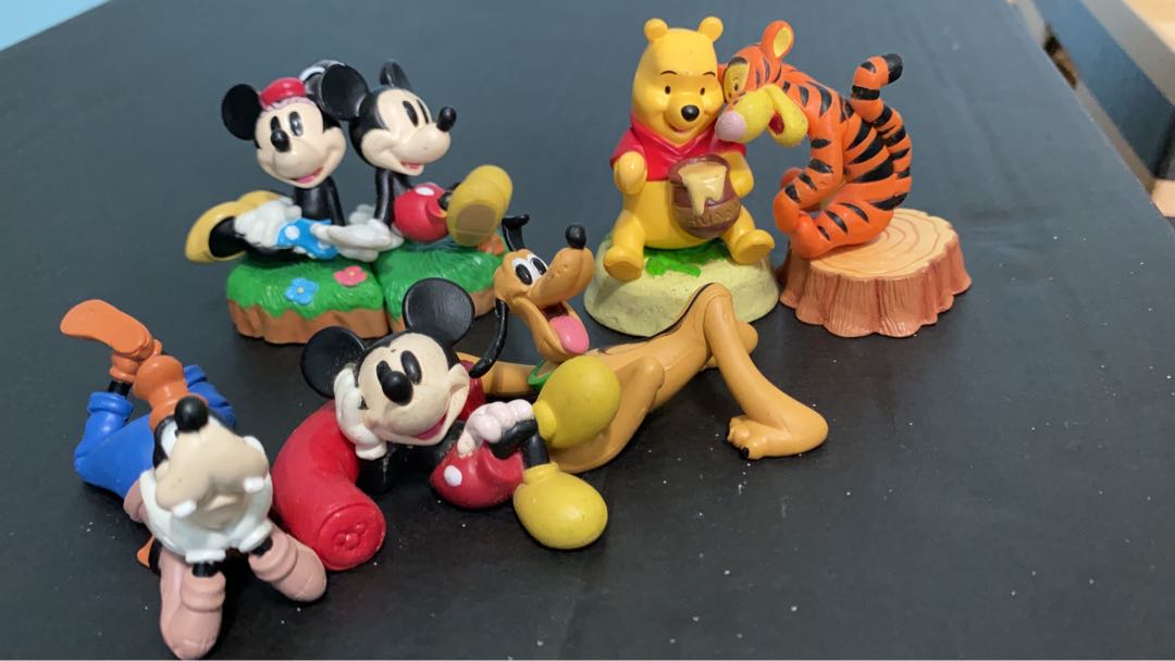 Candy box figures : Disney collection Mickey Pooh and friends, Hobbies ...