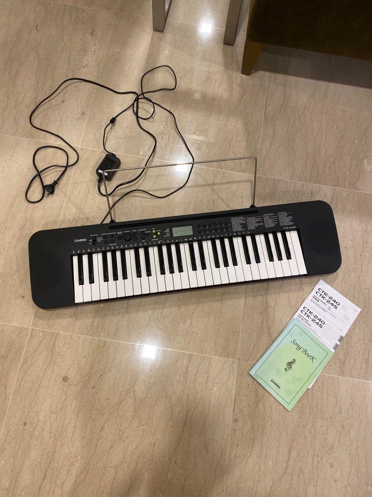 Casio CTK 245 Electronic Keyboard, Hobbies & Toys, Music & Media ...