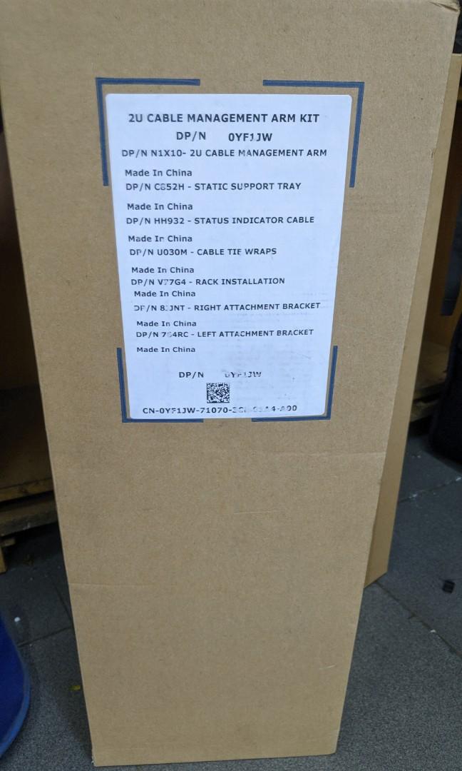 Dell 2U Cable Management Arm Kit, Computers & Tech, Parts & Accessories ...