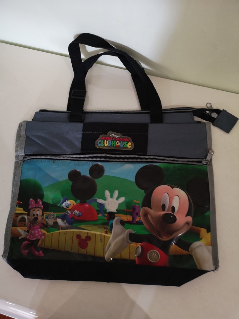 Disney Mickey art bag, Babies & Kids, Going Out, Diaper Bags & Wetbags ...