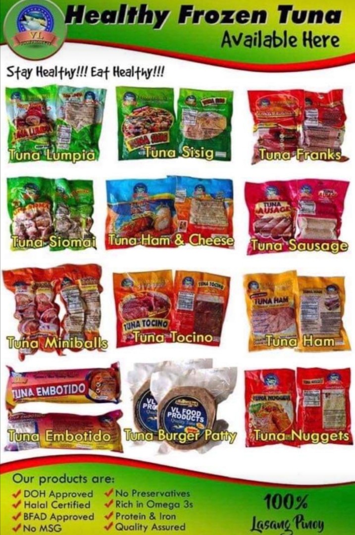 Frozen Tuna Foods, Food & Drinks, Chilled & Frozen Food on Carousell