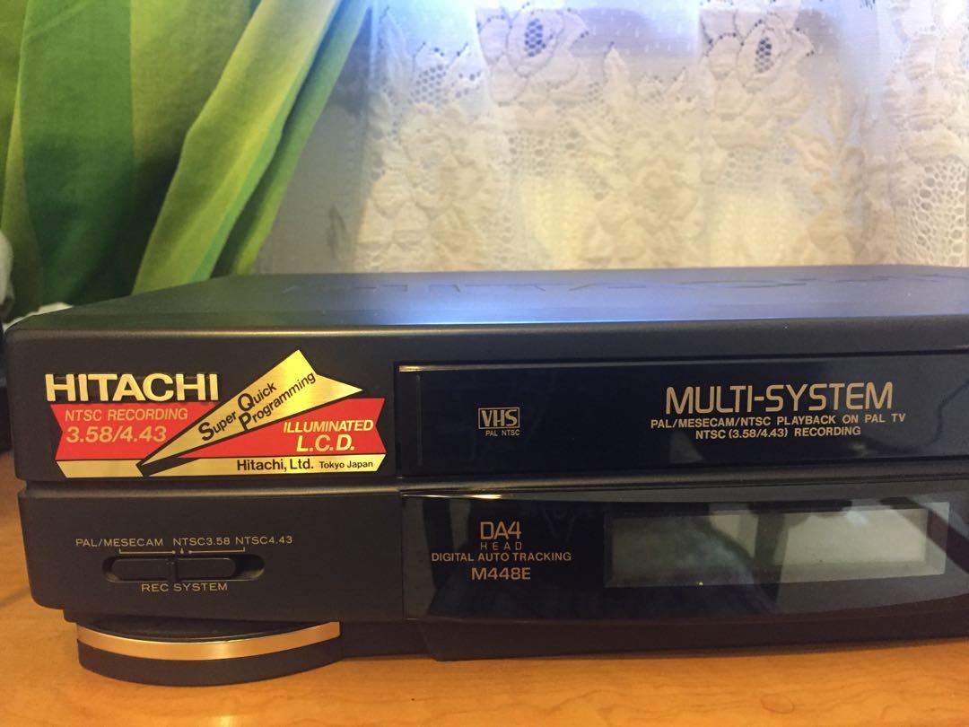 Hitachi VHS Tape, TV & Home Appliances, TV & Entertainment, Blu-Ray ...