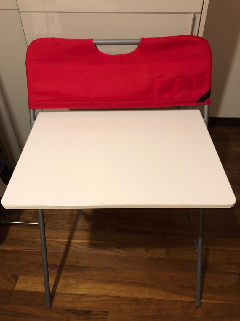IKEA foldable desk, Furniture & Home Living, Furniture, Tables & Sets ...
