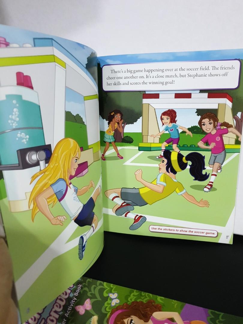 Lego Friends: Sticker Activity Books, Hobbies & Toys, Books & Magazines ...