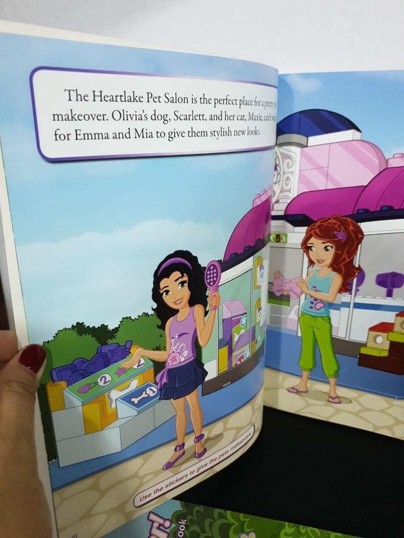 Lego Friends: Sticker Activity Books, Hobbies & Toys, Books & Magazines ...
