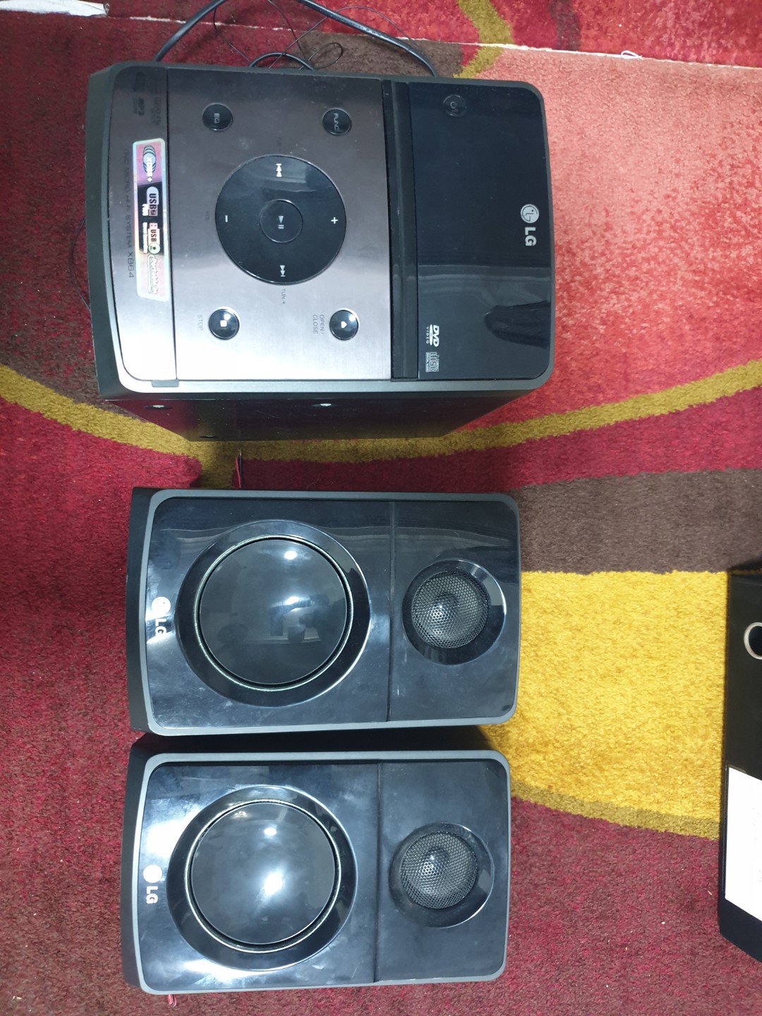 LG DVD Micro HiFi System XB64 + Speakers, Audio, Soundbars, Speakers ...