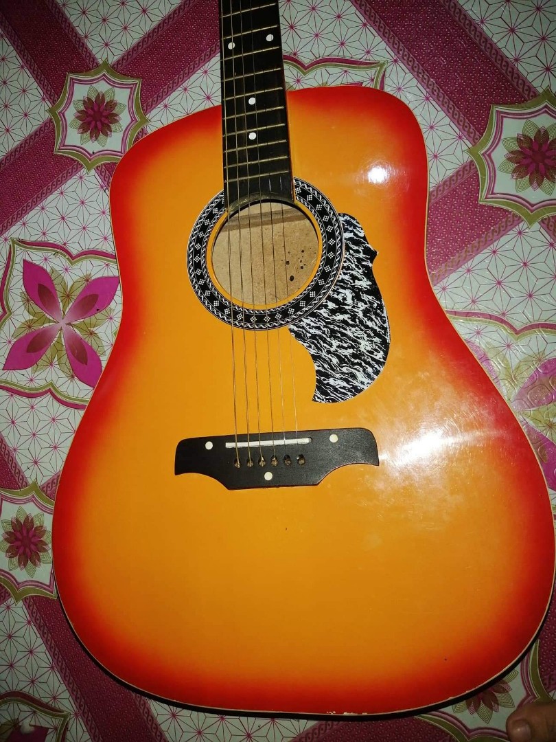 Lumanog Acoustic Guitar, Hobbies & Toys, Music & Media, CDs & DVDs on ...