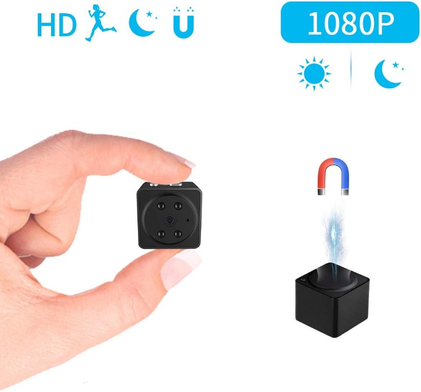 Mini Spy Camera Wireless Hidden Camera HD Portable No WiFi Needed Cube ...
