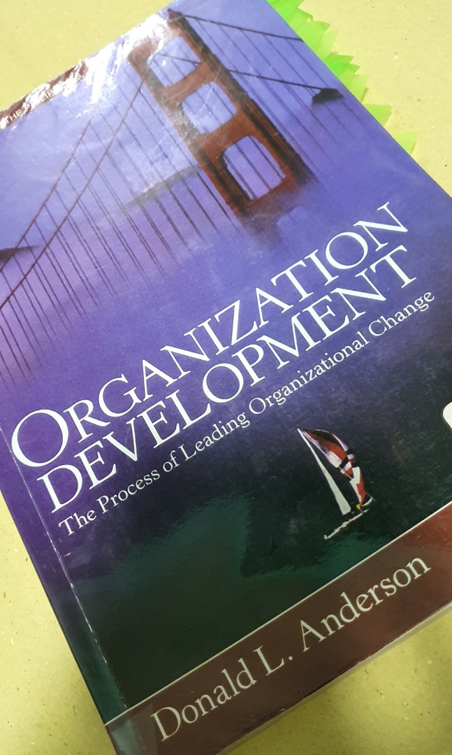 Organizational Development by Donald L. Anderson, 3rd Ed., Hobbies ...