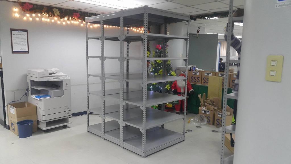 Powder Coated Steel Rack size is H2100mm x W1200mm x D400mm – 5 layers ...