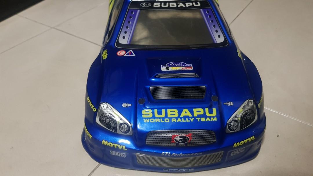 RC Touring Rally Bodyshell 1/10, Hobbies & Toys, Toys & Games on Carousell