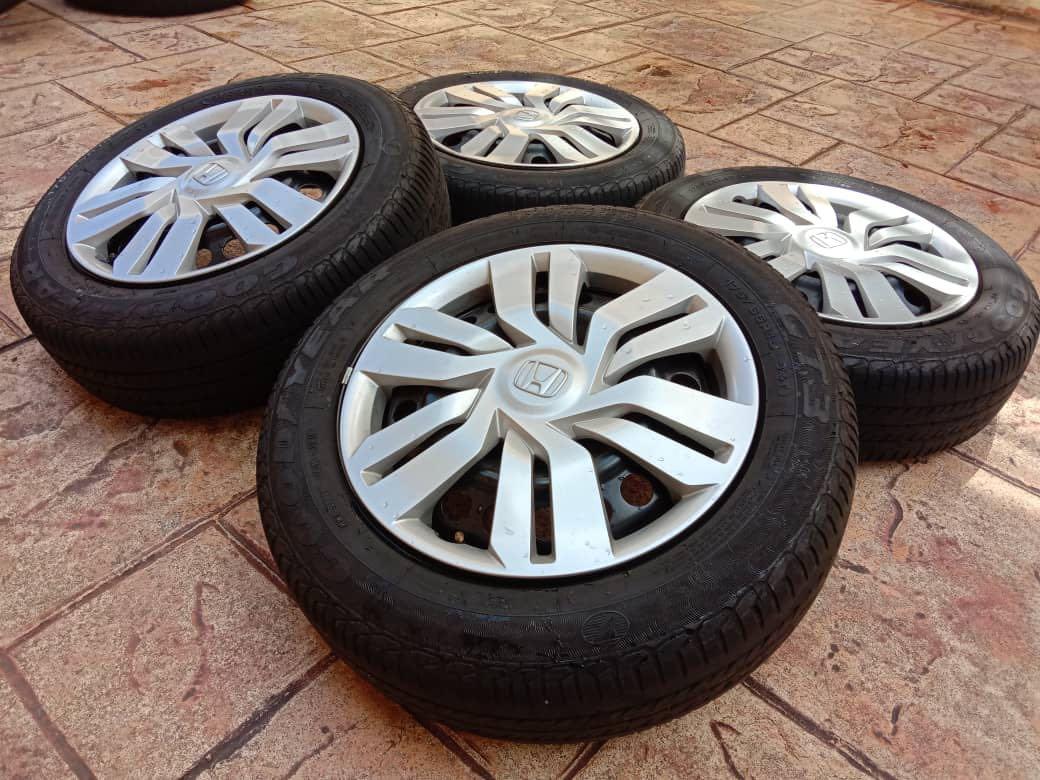 Rim besi Honda Jazz 15, Auto Accessories on Carousell