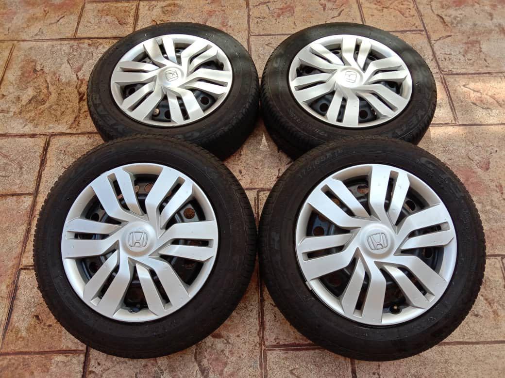 Rim besi Honda Jazz 15, Auto Accessories on Carousell