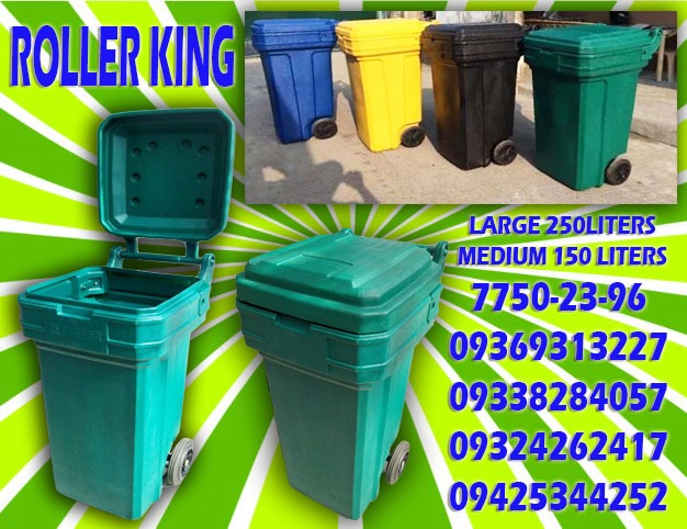 roller trash bin roller king traffic cone mobile trash bin, Furniture ...