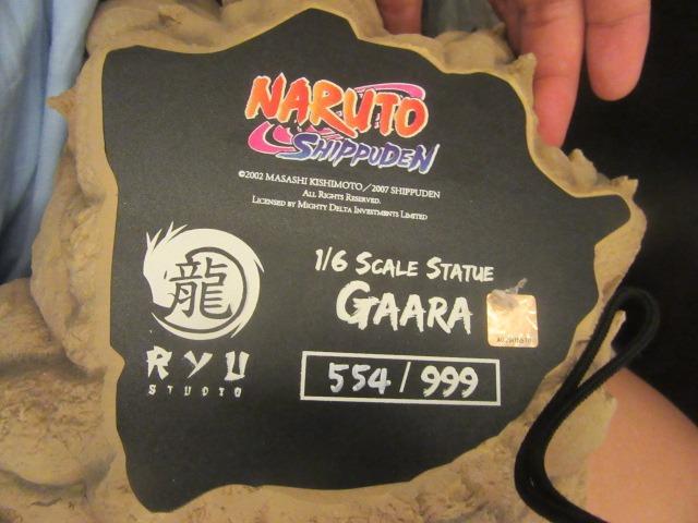 Ryu Studio Naruto Shippuden Naruto and Gaara Set Sixth Scale Statue ...