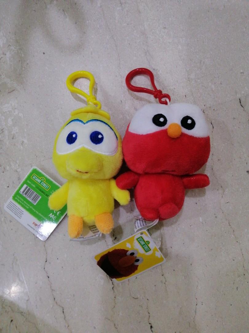 Sesame street plush keychain, Hobbies & Toys, Toys & Games on Carousell