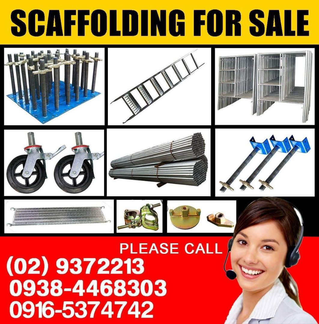 Shoring Jack Catwalk Scaffolding Set Swivel Clamp Phenolic Board Planks ...