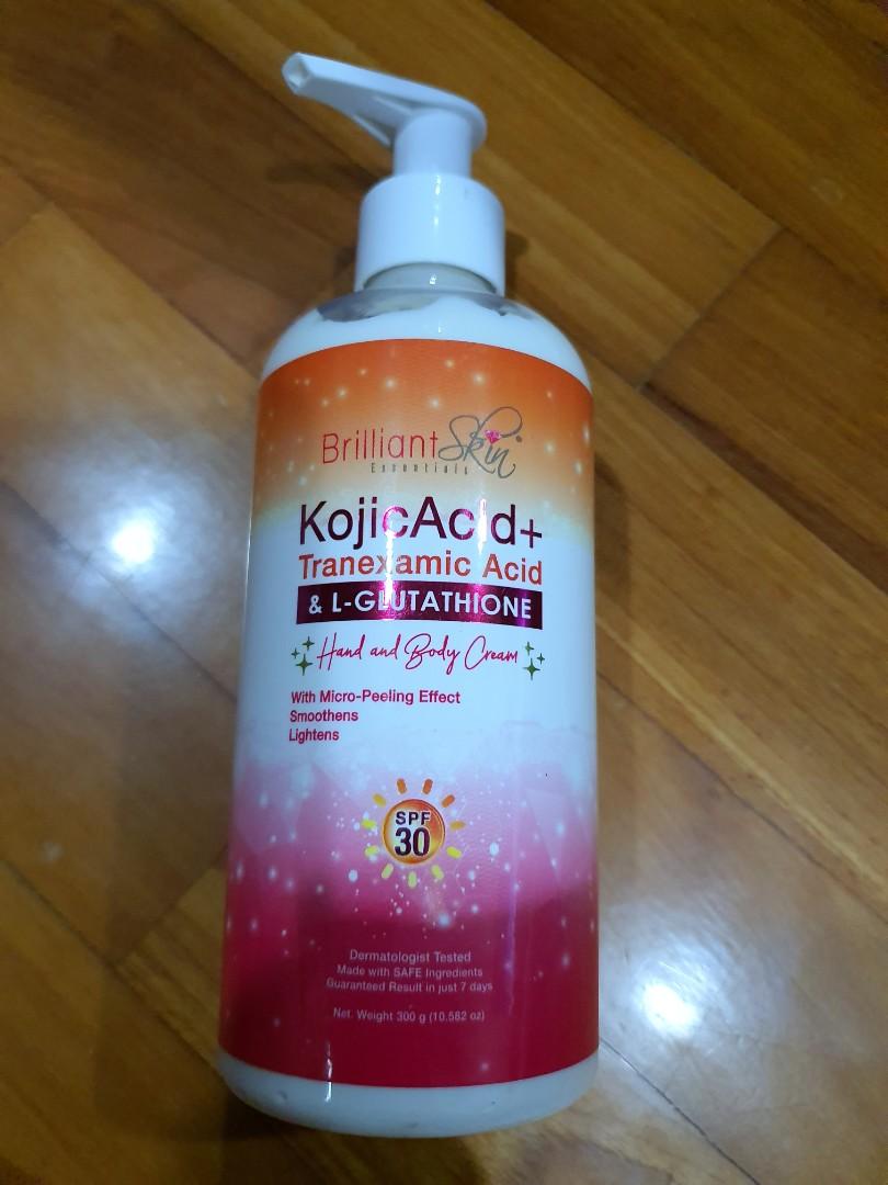 Skin Whitening Hand and Body Cream (Kojic Acid + Tranexamic & L ...