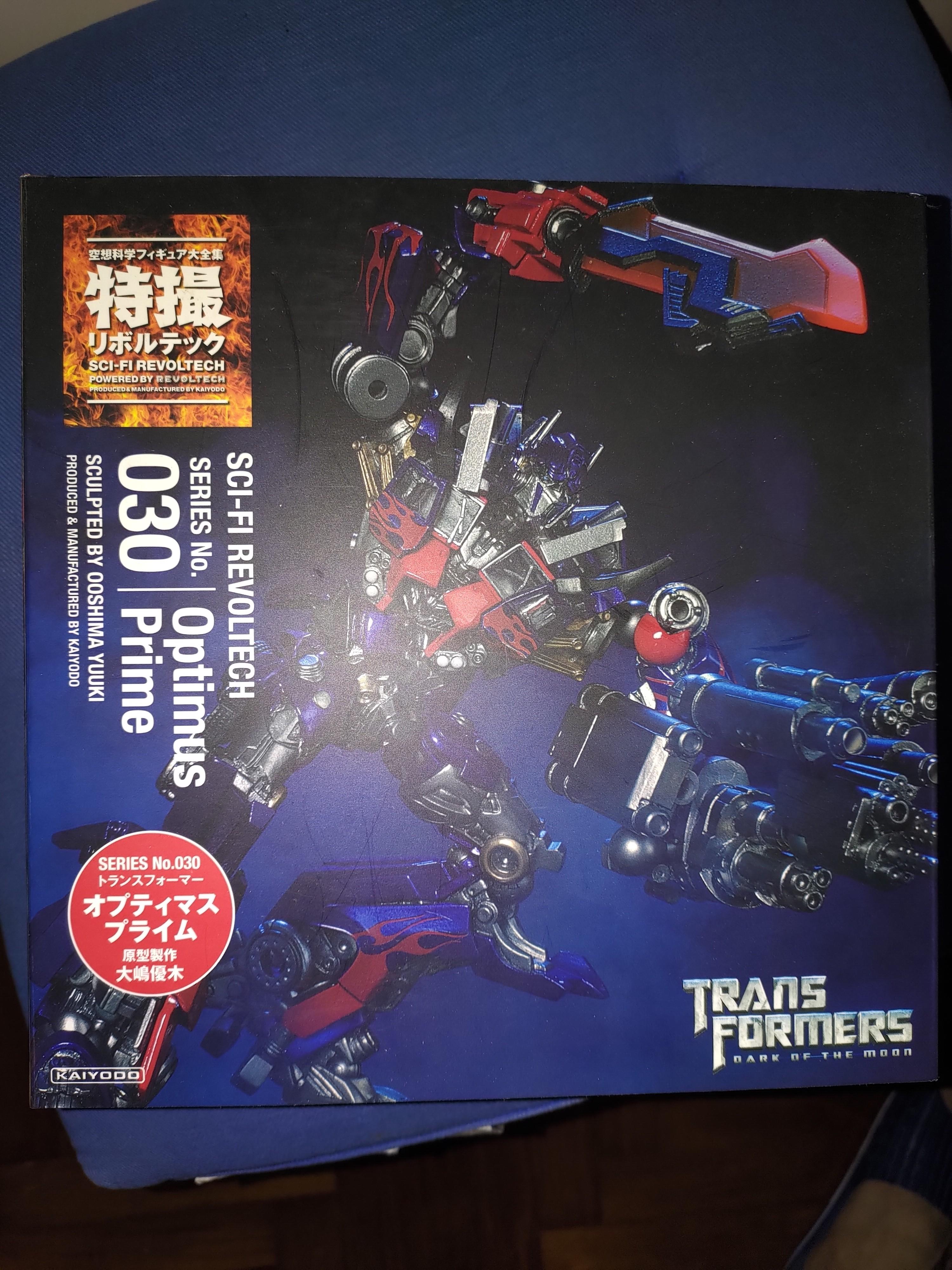 Set of 3 Transformers Kaiyodo Revoltech optimus prime,starscream,convoy ...