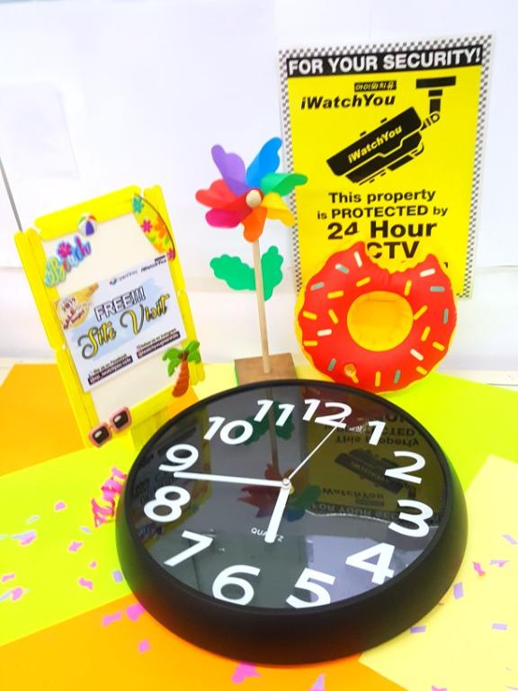 Wall Clock IP Spy CCTV Camera, Furniture & Home Living, Security ...