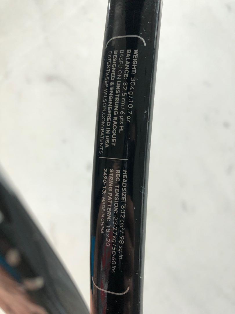 Wilson BLX Blade 98 with Amplifeel (18x20) (2013), Sports Equipment ...